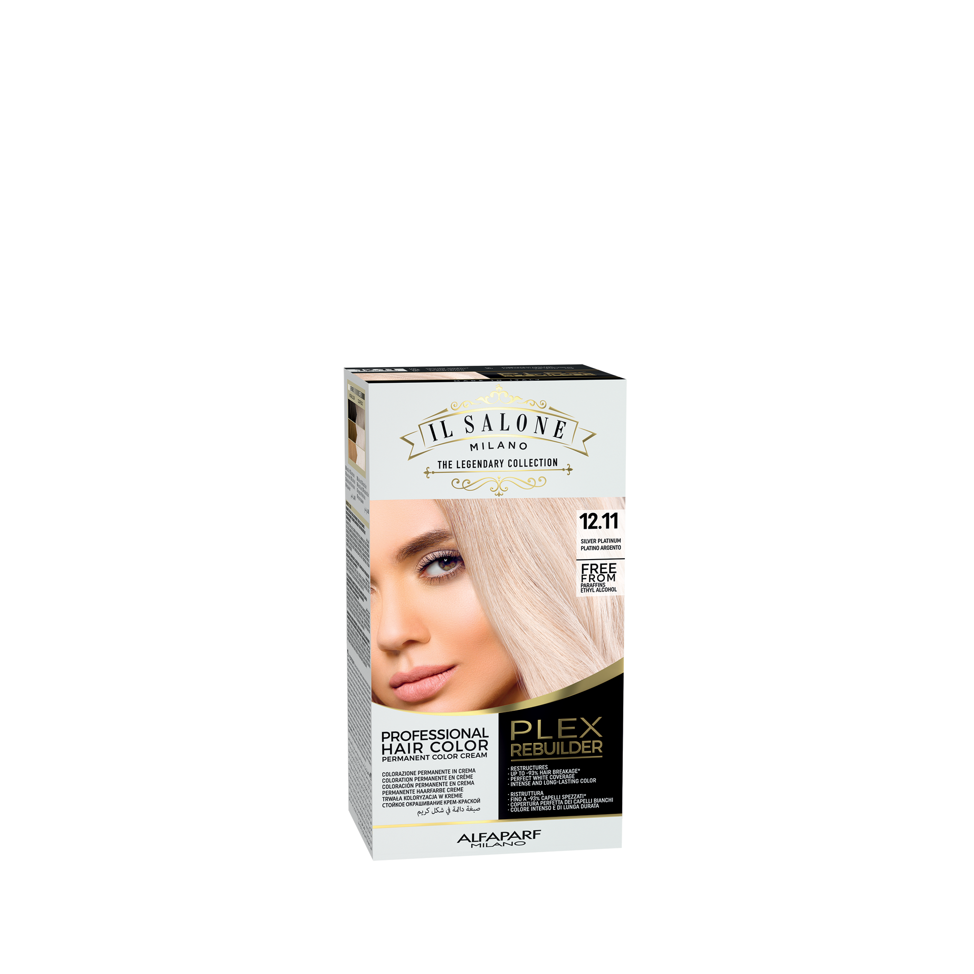12.11 - Silver Platinum - Permanent hair colour free from parabens ...
